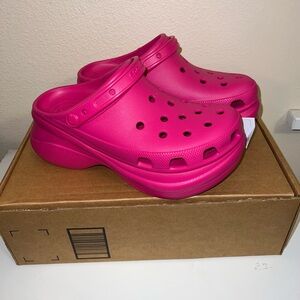 CROCS | Shoes | Crocs Classic Bae Platform Clogs | Poshmark